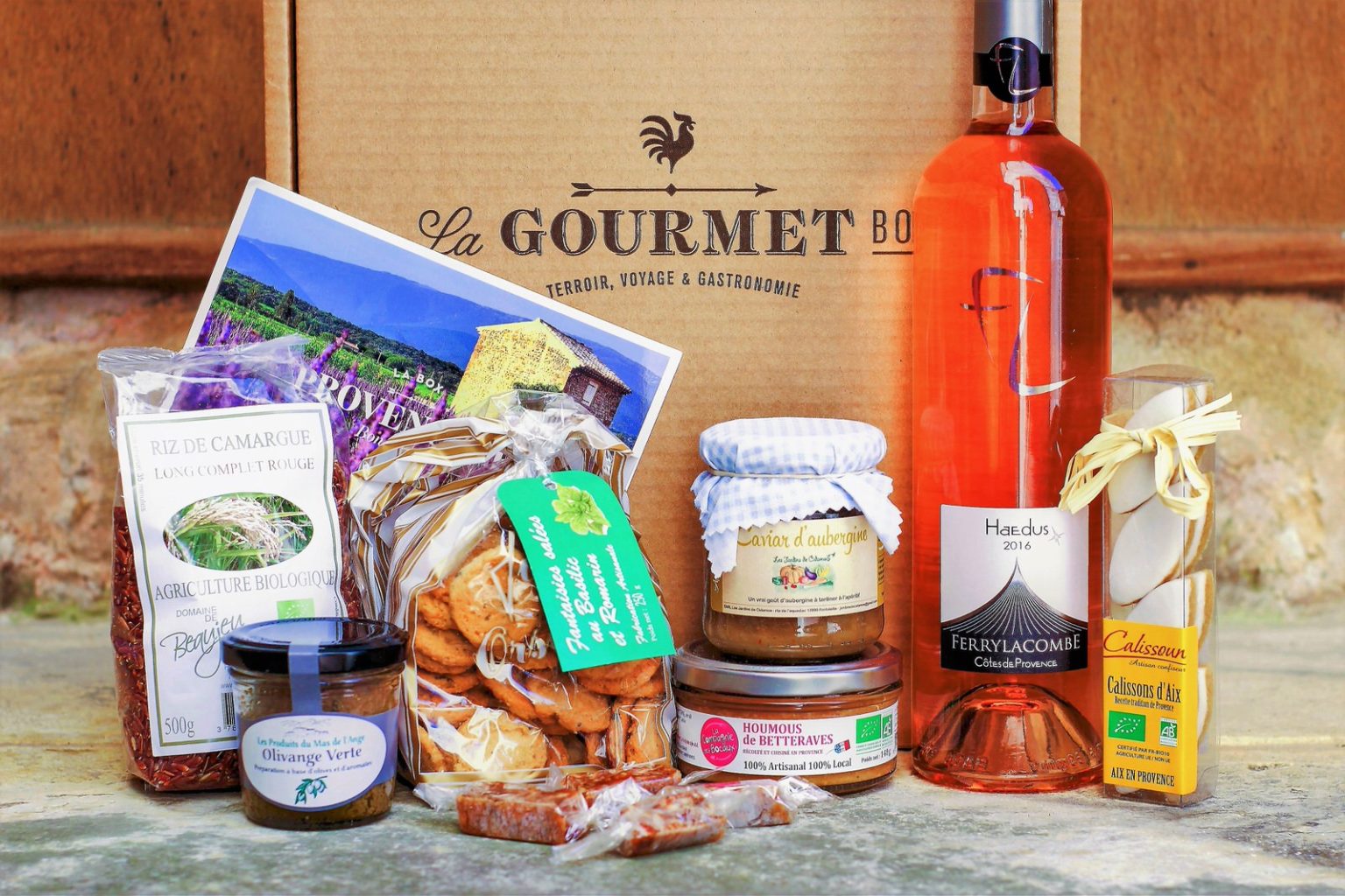 Les box gourmandes, idéal pour découvrir de nouvelles saveurs.